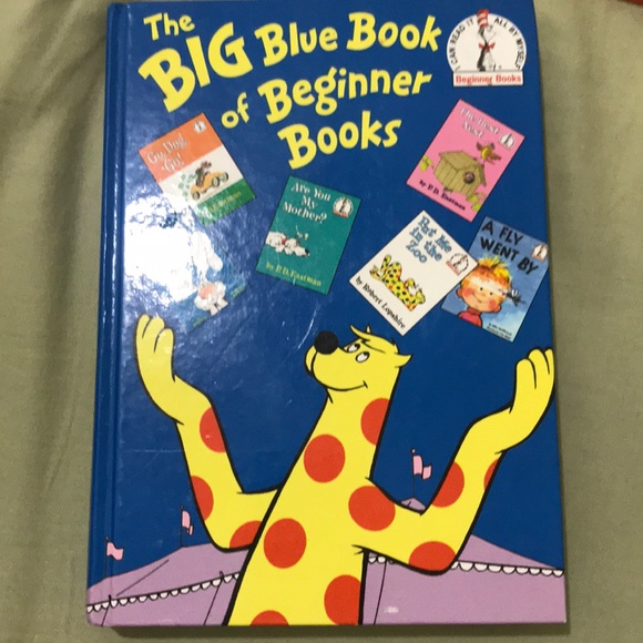 Other | The Big Blue Book Of Beginner Books By Dr Seuss | Poshmark